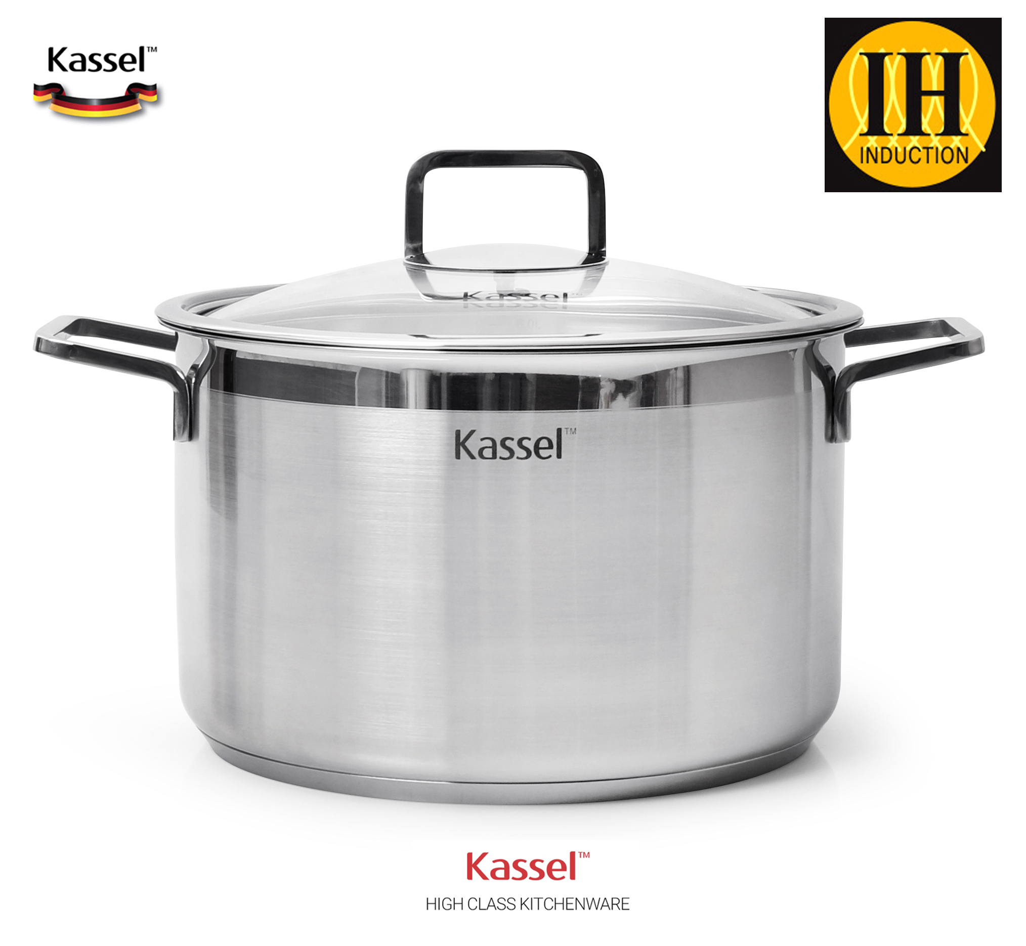 [Kassel] 카셀 임팩트 본딩 루반 IH(인덕션) 프리미엄 24CM 양수(미니곰솥) 스텐냄비 | LG생활건강 가족몰